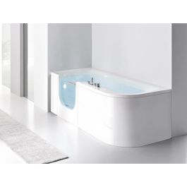 Hafro For All vasca da bagno angolare con anta 2FLA1S2 | Damura